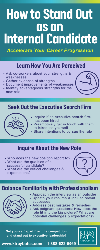 How to Stand Out as an Internal Candidate | Kirby Bates Associates